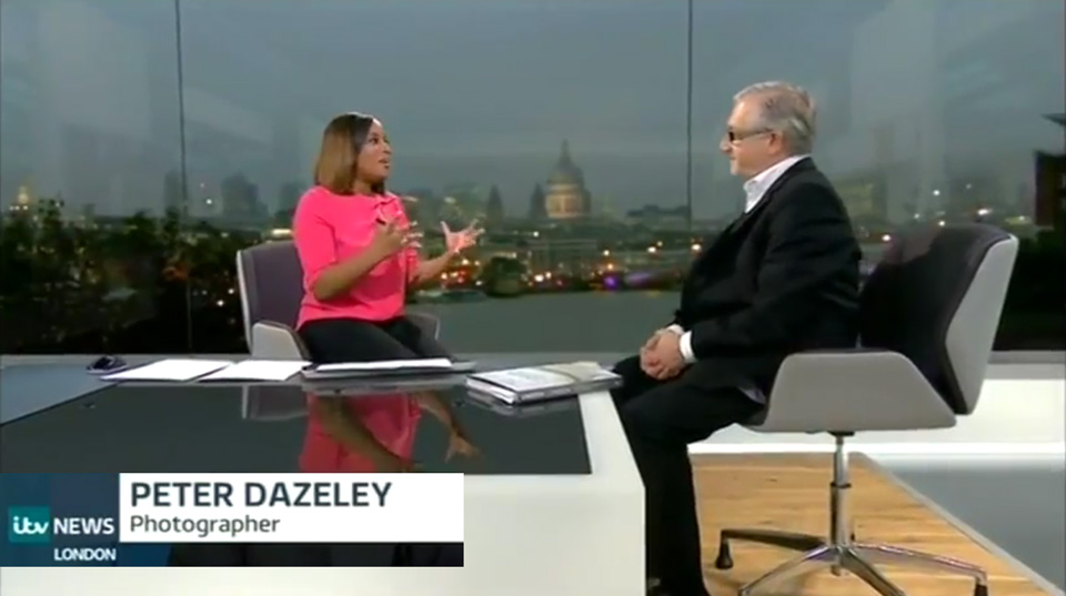 Unseen London Interview on ITV London News - Dazeley